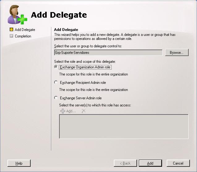 Utilizando o novo recurso Delegate do Exchange Server 2007 - Monografias.com
