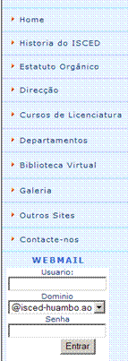 Desenho e proposta de implemetação de um portal web para o isced do ...
