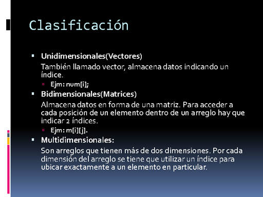 Arreglos en JAVA - Monografias.com Arreglos en JAVA - Monografias.com